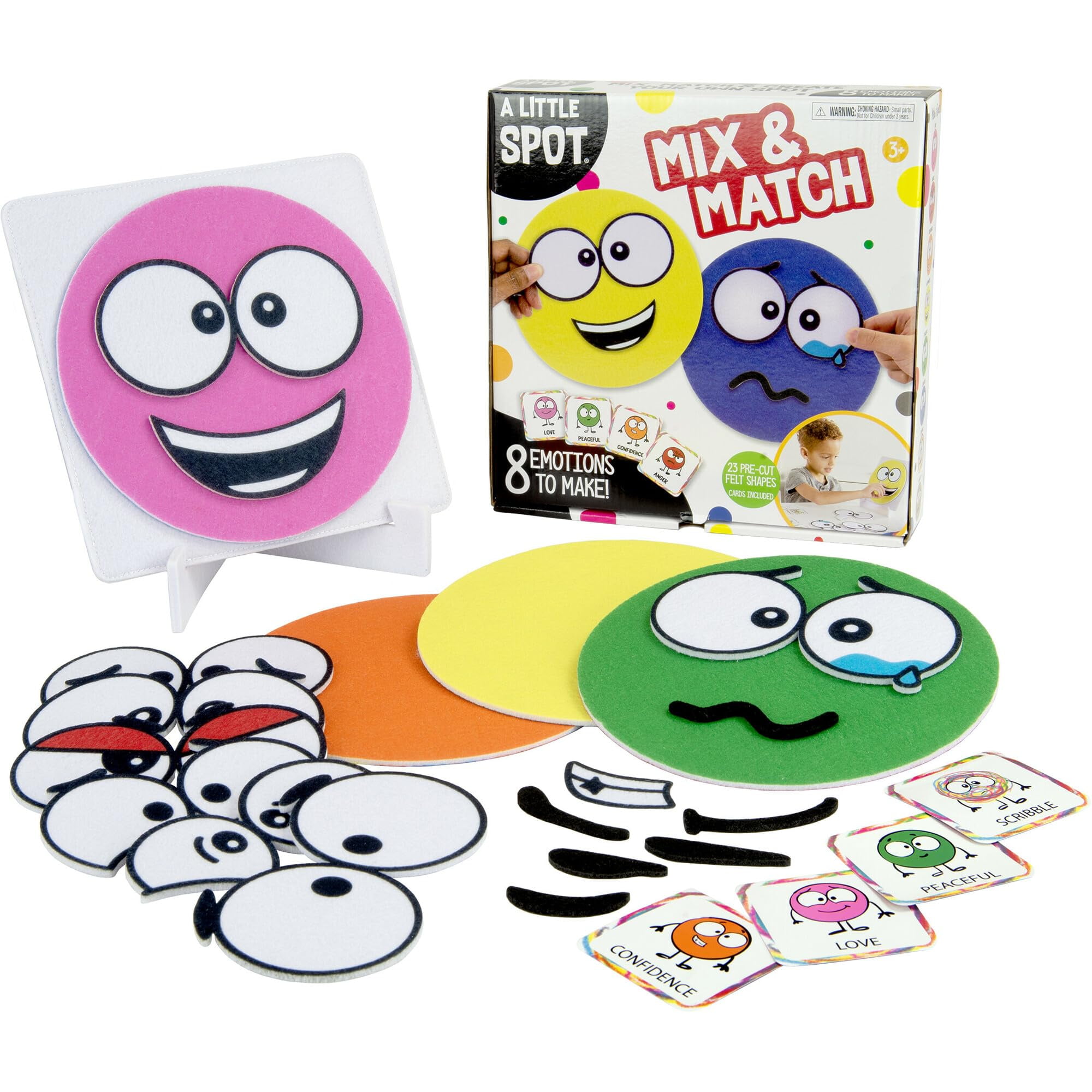 TOMY A Little Spot Mix and Match Kids' Craft Kit - Social Emotional ...