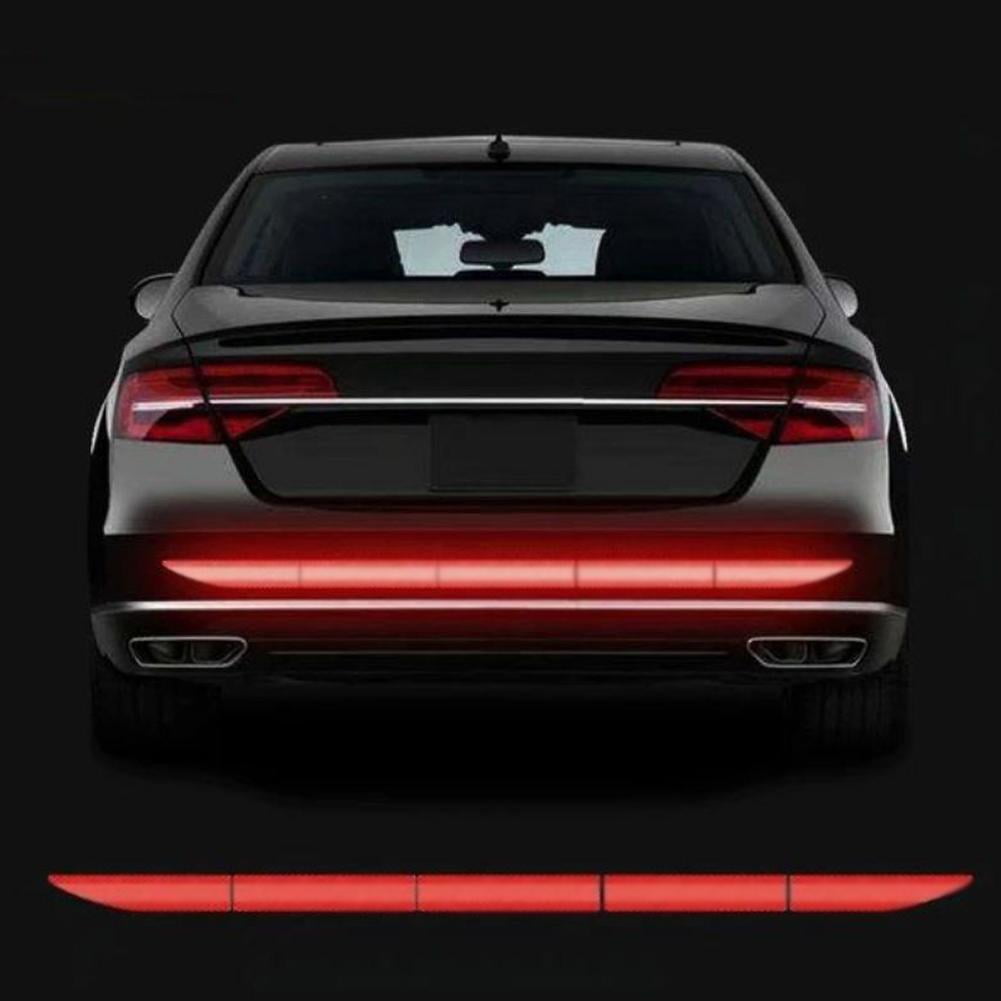 TONAIN Car Reflective Warning Strip Tape Bumper Tru Safety Stier Decals ...