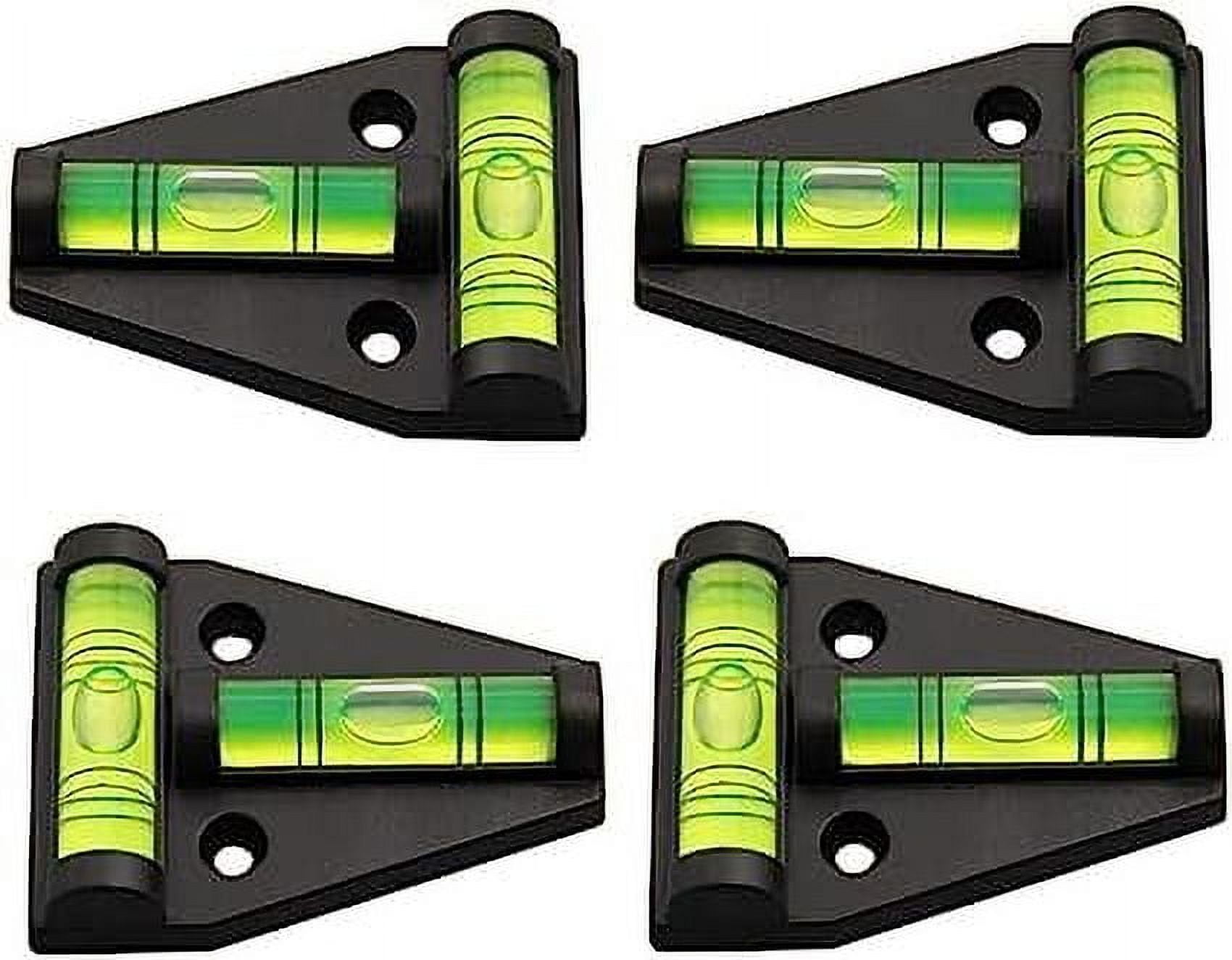 TONAIN RV Bubble Level, Easy to Install T-Level Cross Check Levelers, 4 ...