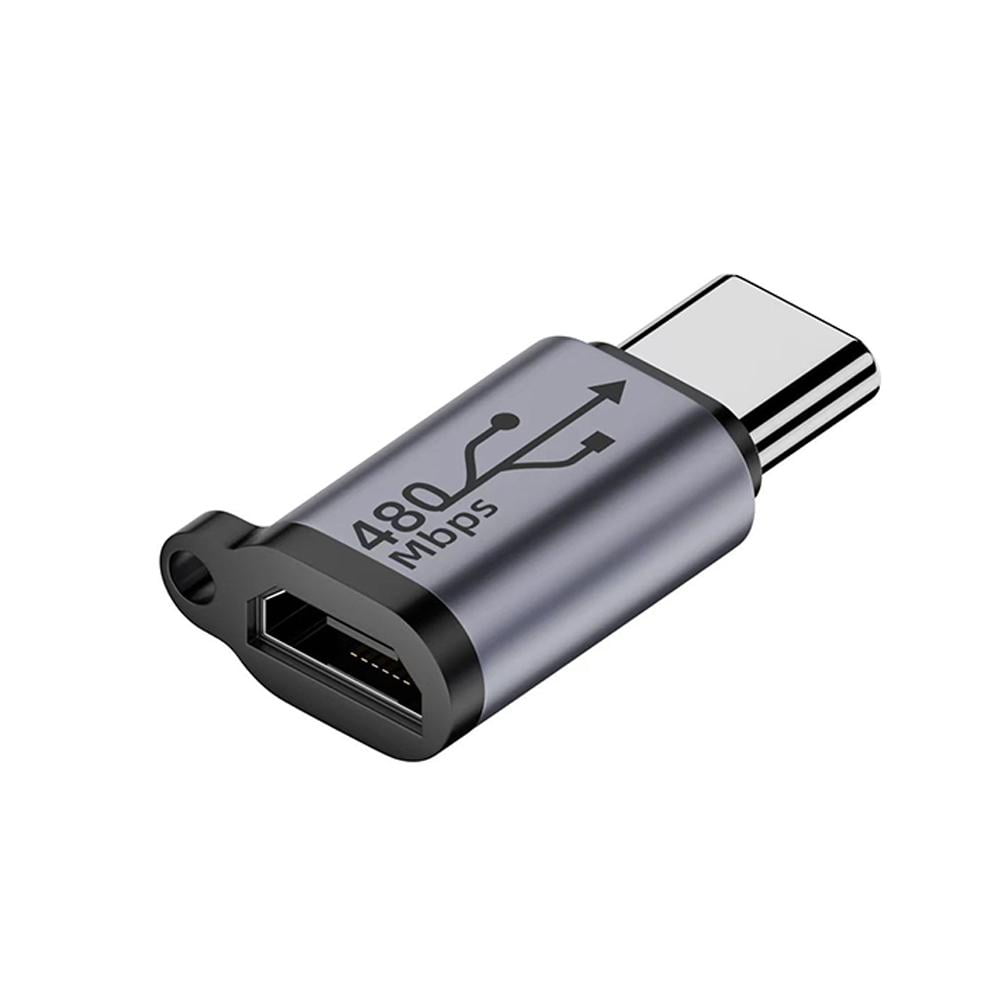 TONAIN Mini Type C USB Adapter Data Transfer ConverUS - Walmart.com