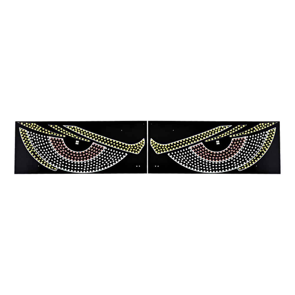 TONAIN USB Dynamic Big Devil Eyes Light for Cars, Devil Eyes Light for ...