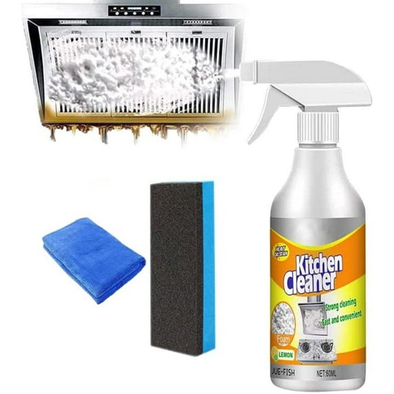 TONBGSEL All-purpose Kitchen Pots and Pan Cleaner, Kitchen Cleaner ...