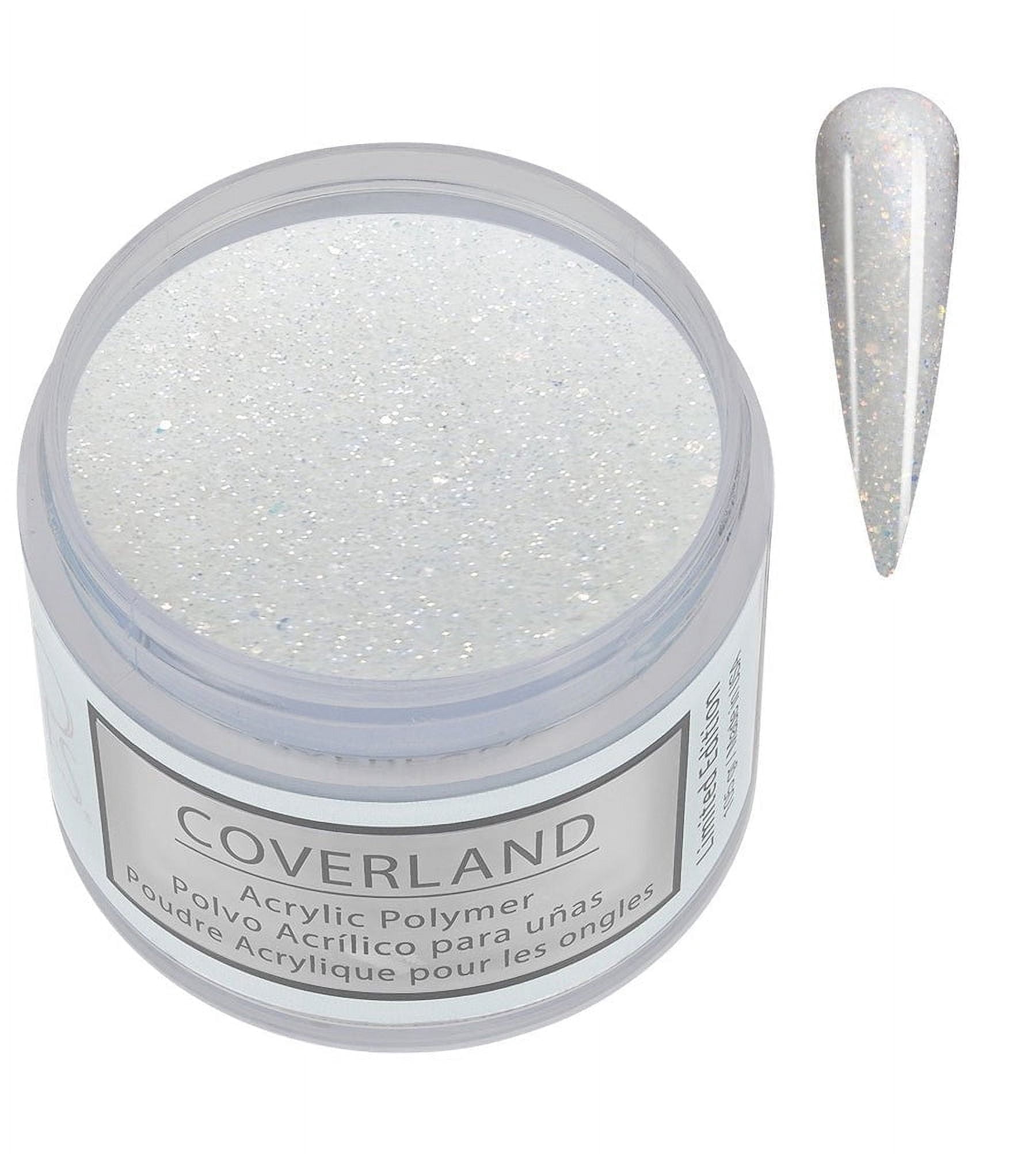 TONES COVER LAND ACRYLIC NAIL POWDER FROSTED DIAMONDS SILVER| limited ...