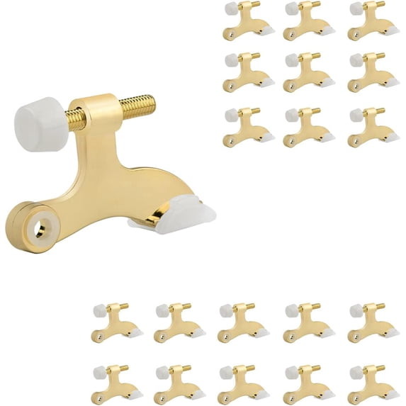 TONGAO 20 Pack Hinge Pin Gold Door Stopper for Top of Door, Adjustable ...