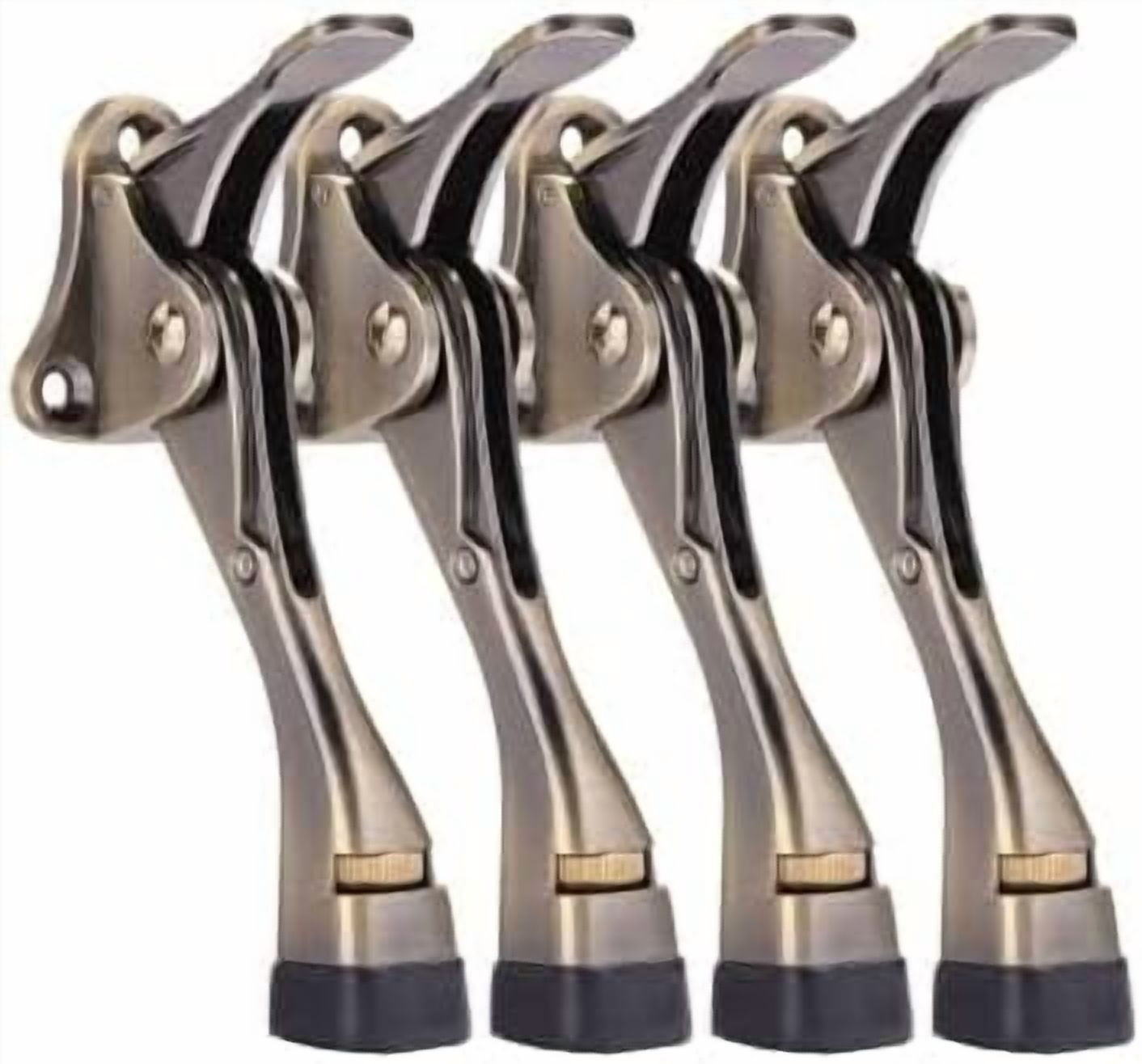 TONGAO 4 Pack Kickdown Door Stop for Bottom of Door, Adjustable Height ...