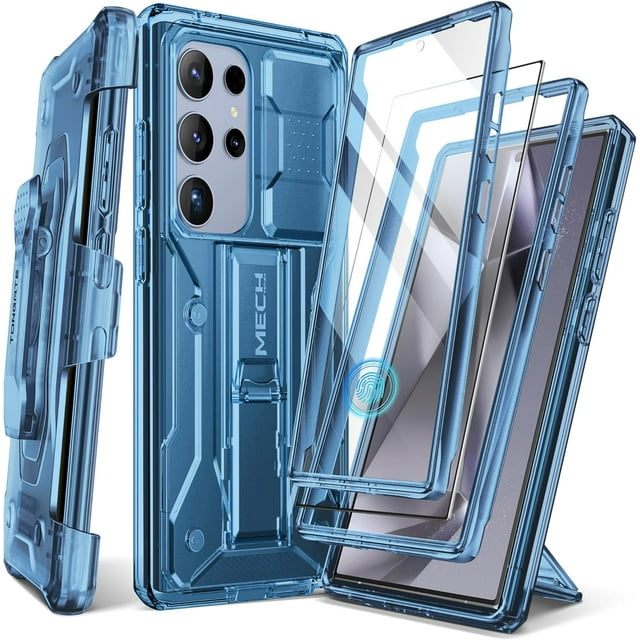 Tongate Rugged Belt-Clip & Kickstand Case for Samsung Galaxy S24 Ultra - Walmart.com