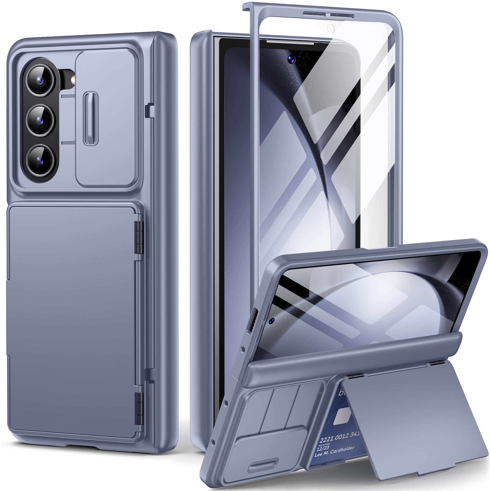 TONGATE for Samsung Galaxy Z Fold 5 Case with Stand,[Hinge Protection ...