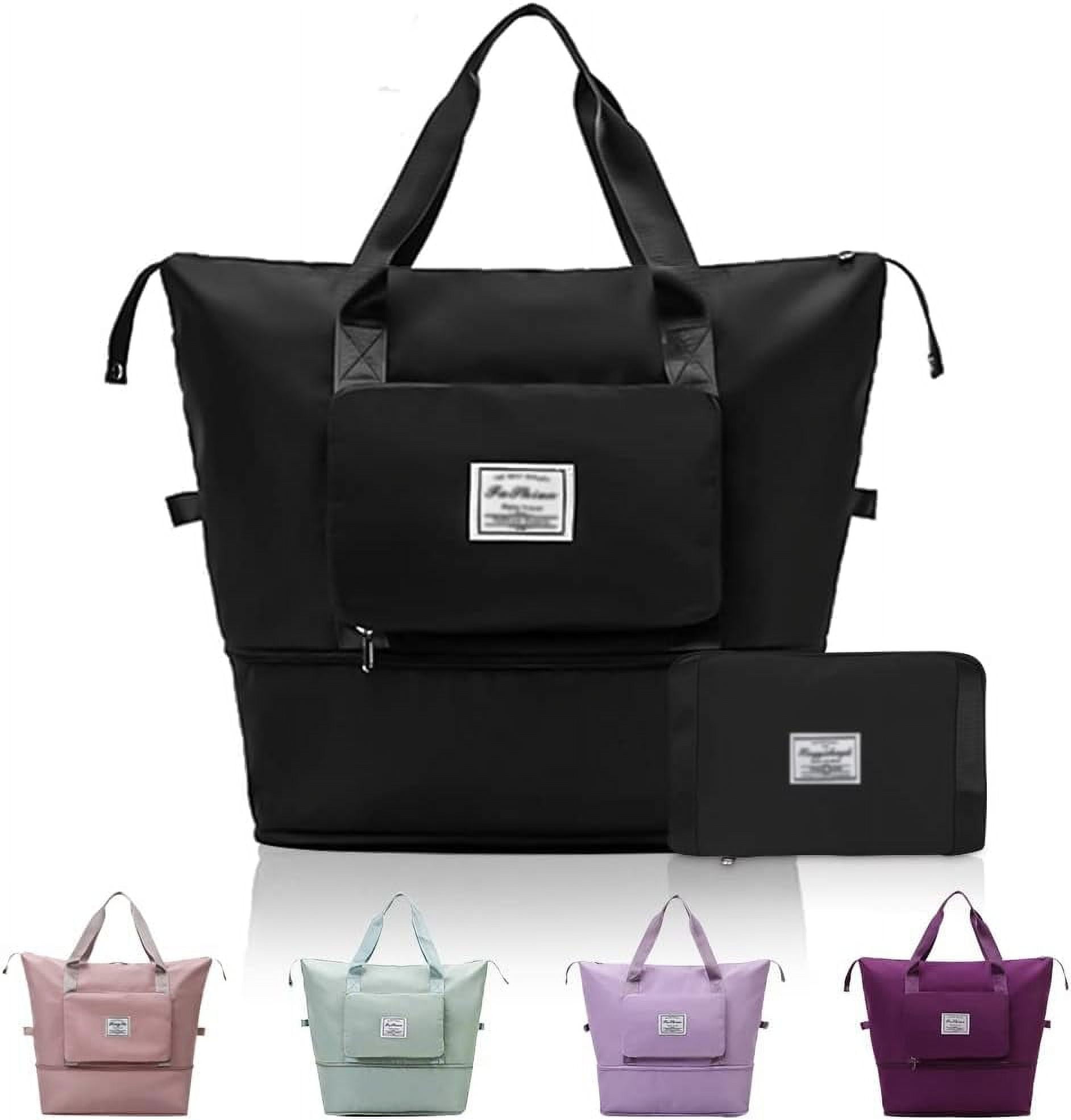 TONGPPUA Large Capacity Expandable Travel Duffel Bag, Waterproof ...