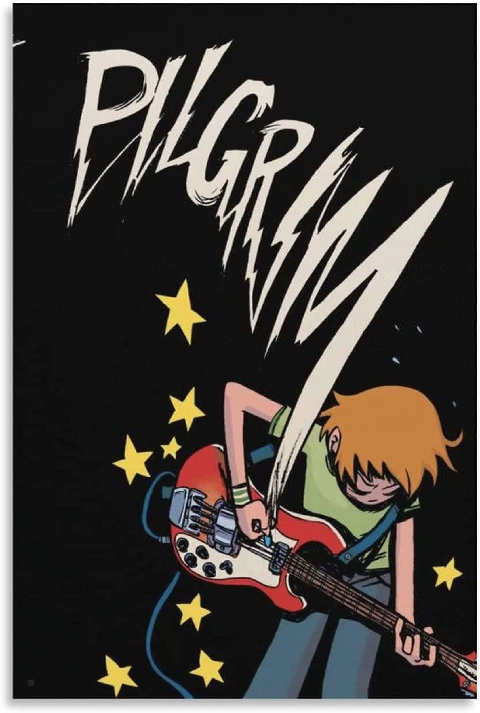 TONGYANG Scott Pilgrim Vs The World Comic Art Poster for Bedroom ...