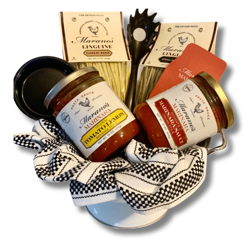 TONIGHT WE PASTA! Signature Gourmet 'Black' Gift Basket from Marano ...