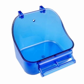 Bird Bath Tub with Mirror,Bird Cage Hanging Bath Bathing Box for Small ...