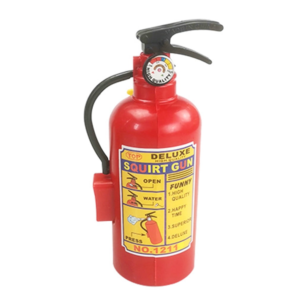 TONKBEEY Mini Fire Extinguisher Small Water Gun Realistic Design ...