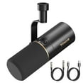 TONOR, Dynamic Microphone, TD510, USB/XLR for Podcast Streaming Gaming ...