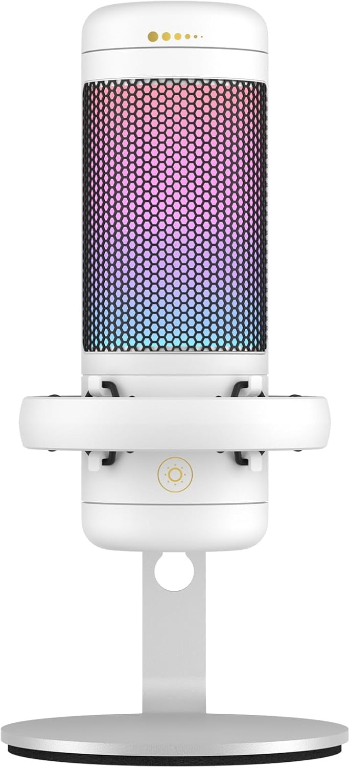 TONOR TC320 Gaming Mic, USB Microphone with RGB/Gain Control, Mute ...