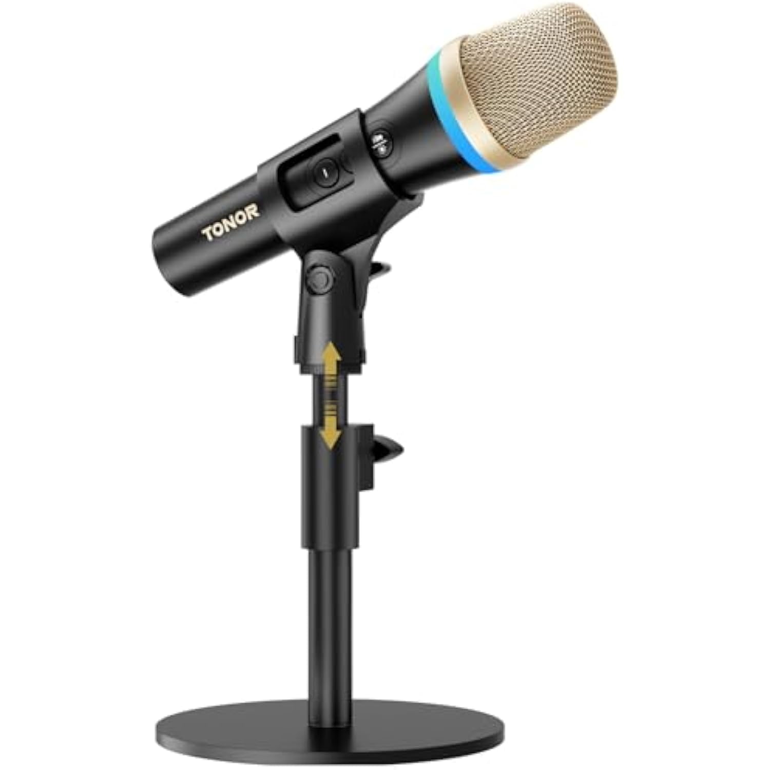 TONOR USB Dynamic Microphone for Podcast Gaming Mic with RGB for ...