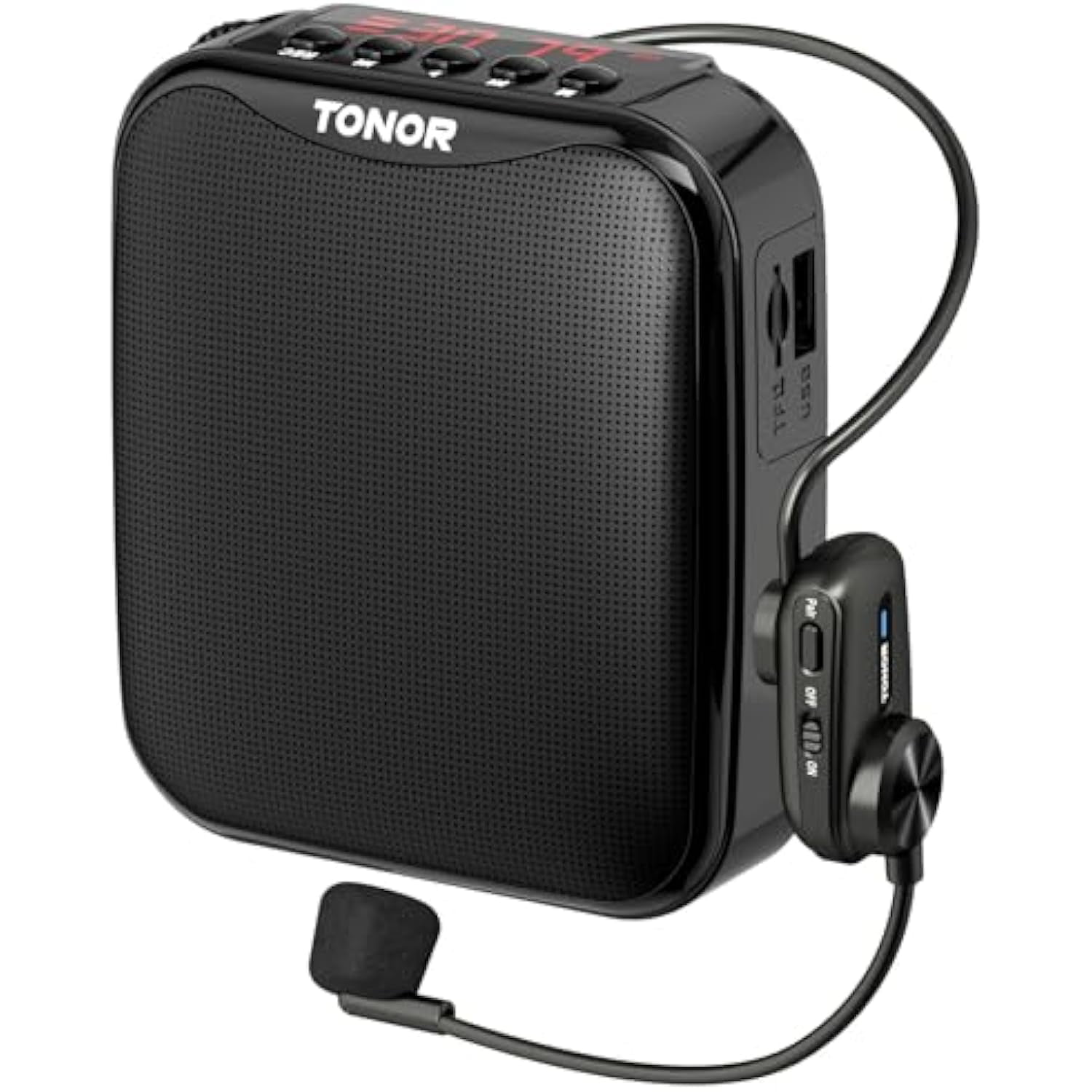TONOR Voice Amplifier for Teachers, 15W Bluetooth Voice Amplifier w ...