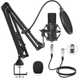 TONOR Professional Podcast Equipment Set: XLR Condenser Microphone with ...