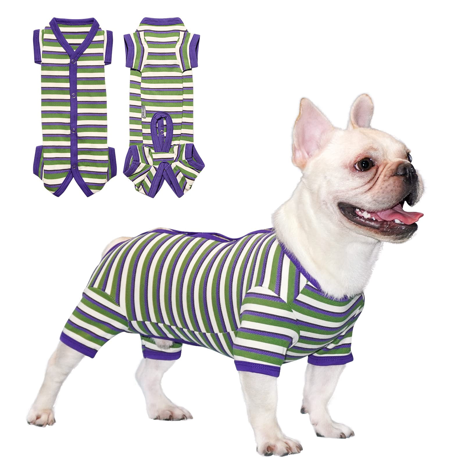 TONY HOBY Dog Pajamas, Knitted Dog Jumpsuit, Dog Shirt in Cold Weather ...