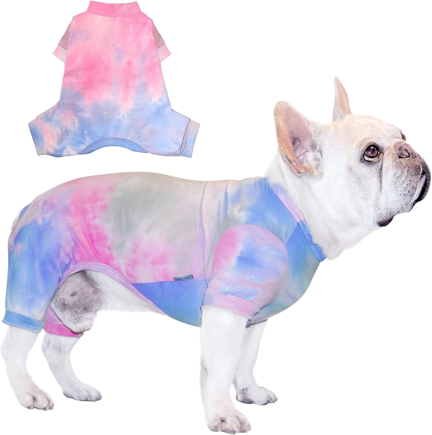 TONY HOBY Dog Pajamas, Pet Jumpsuit Soft Puppy Rompers Onesies, Cute ...