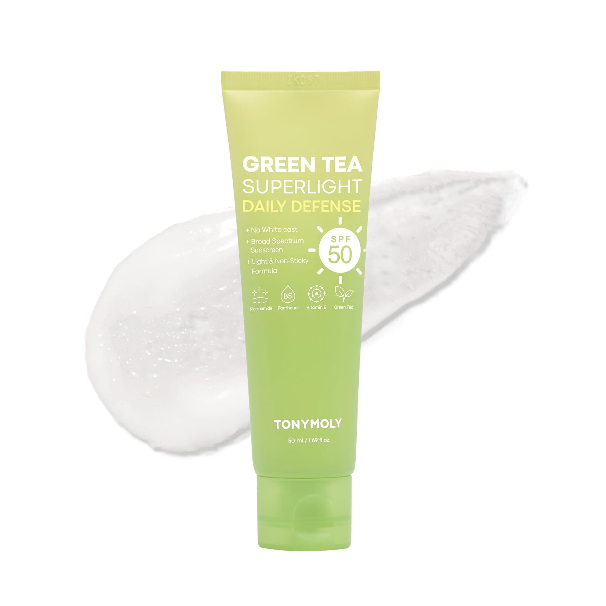 TONYMOLY Green Tea Korean SSF20 Sunscreen for Face, Size Sunscreen SPF ...