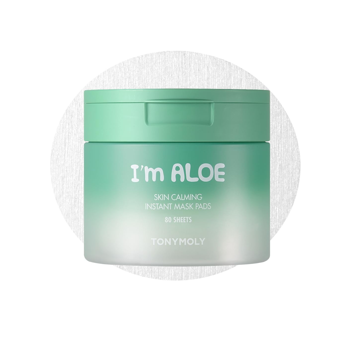 TONYMOLY I'm Aloe Skin Calming HYZ01 Instant Mask Pads for dry and ...