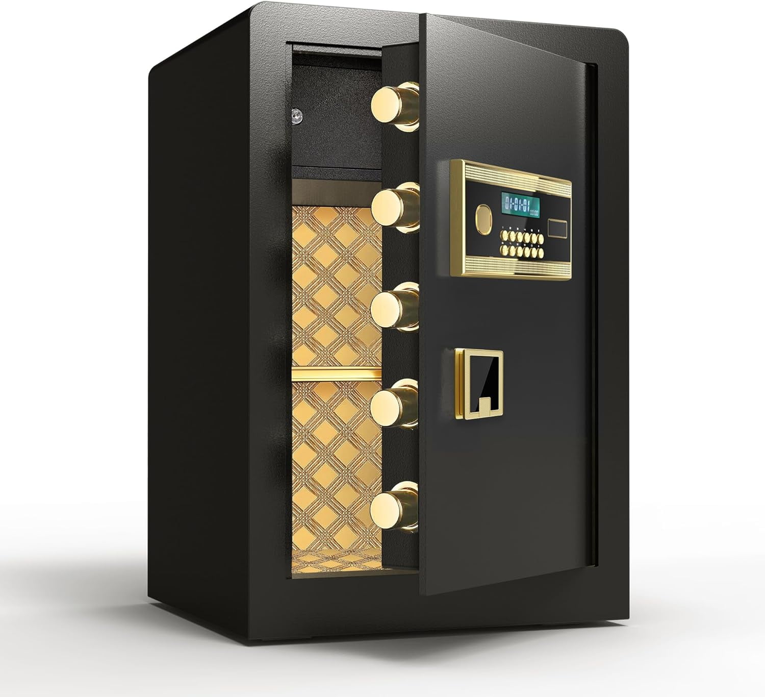 TONZE 2.5 Cubic Feet Electronic Digital Security Safe with Keypad Lock ...