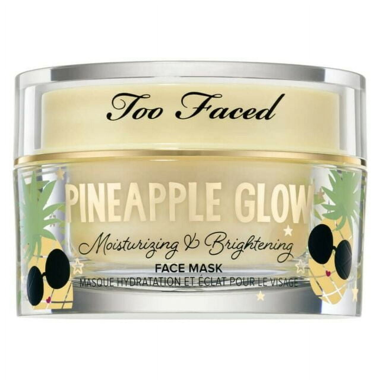 TOO FACED Pineapple Glow Moisturizing & Brightening Face Mask - Walmart.com