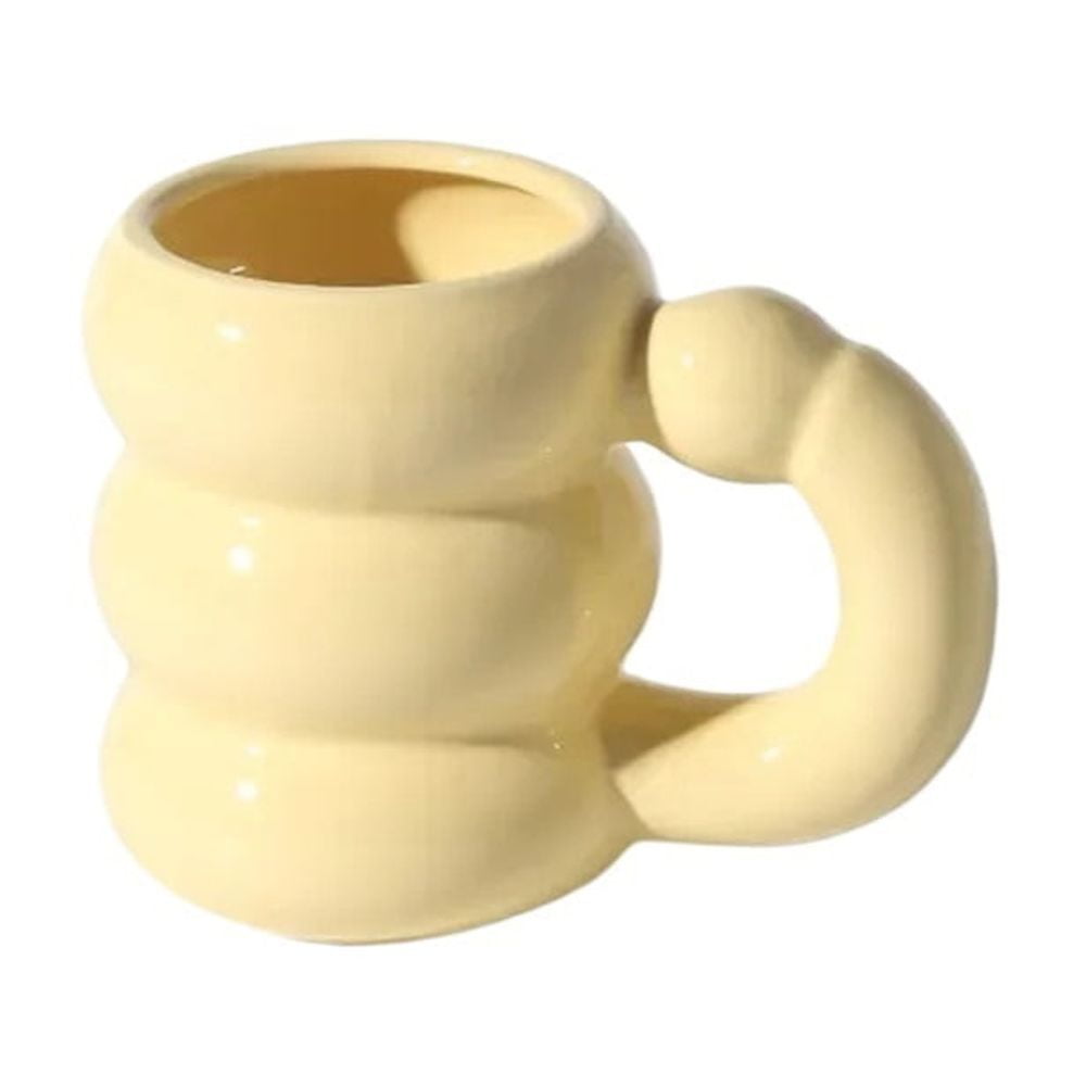 TOOCV 420ml Ceramic Chubby Mug Creative Nordic Coffee Cup Cute Office ...