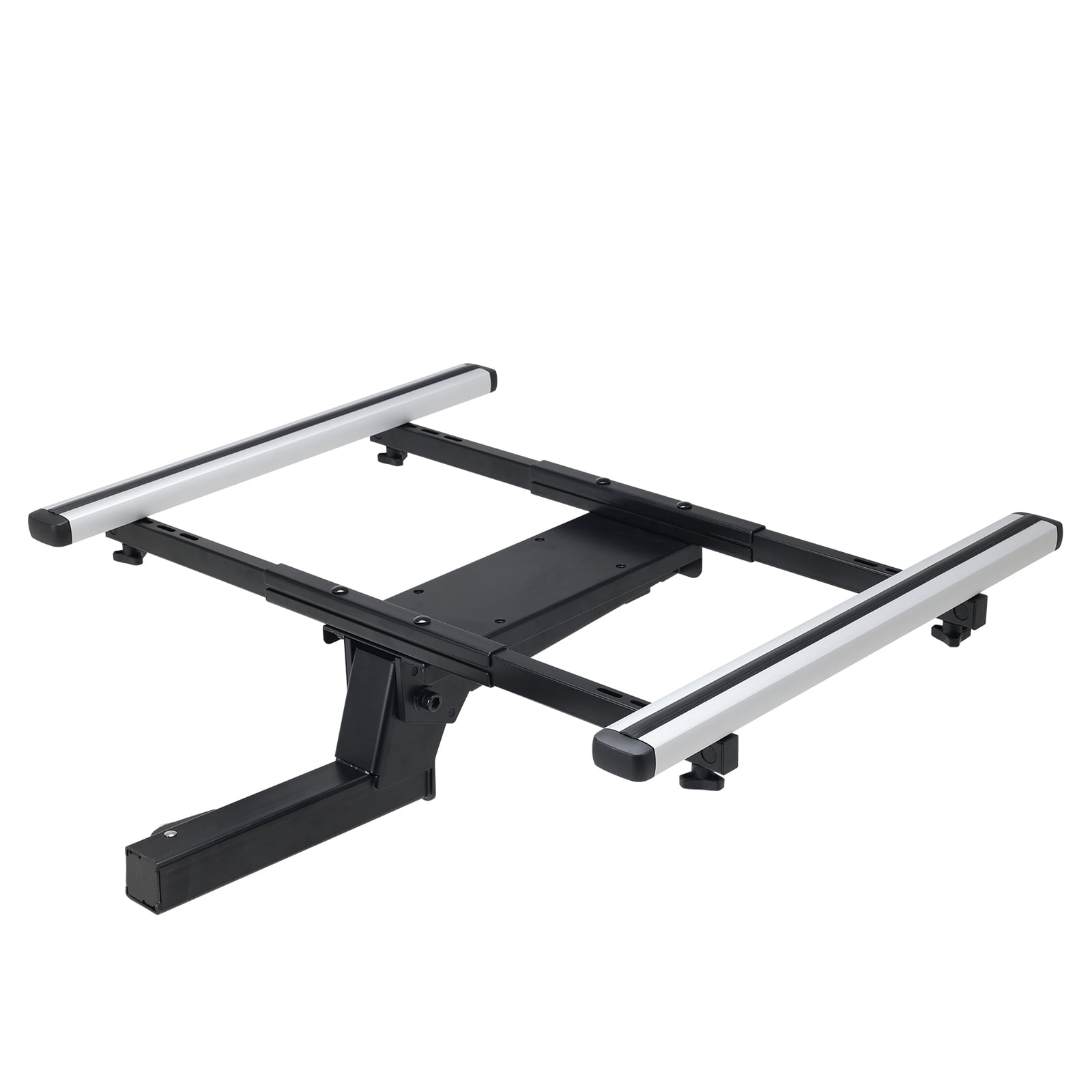 TOOENJOY Multifunctional Hitch Rack Platform, Folding Hitch Cargo ...