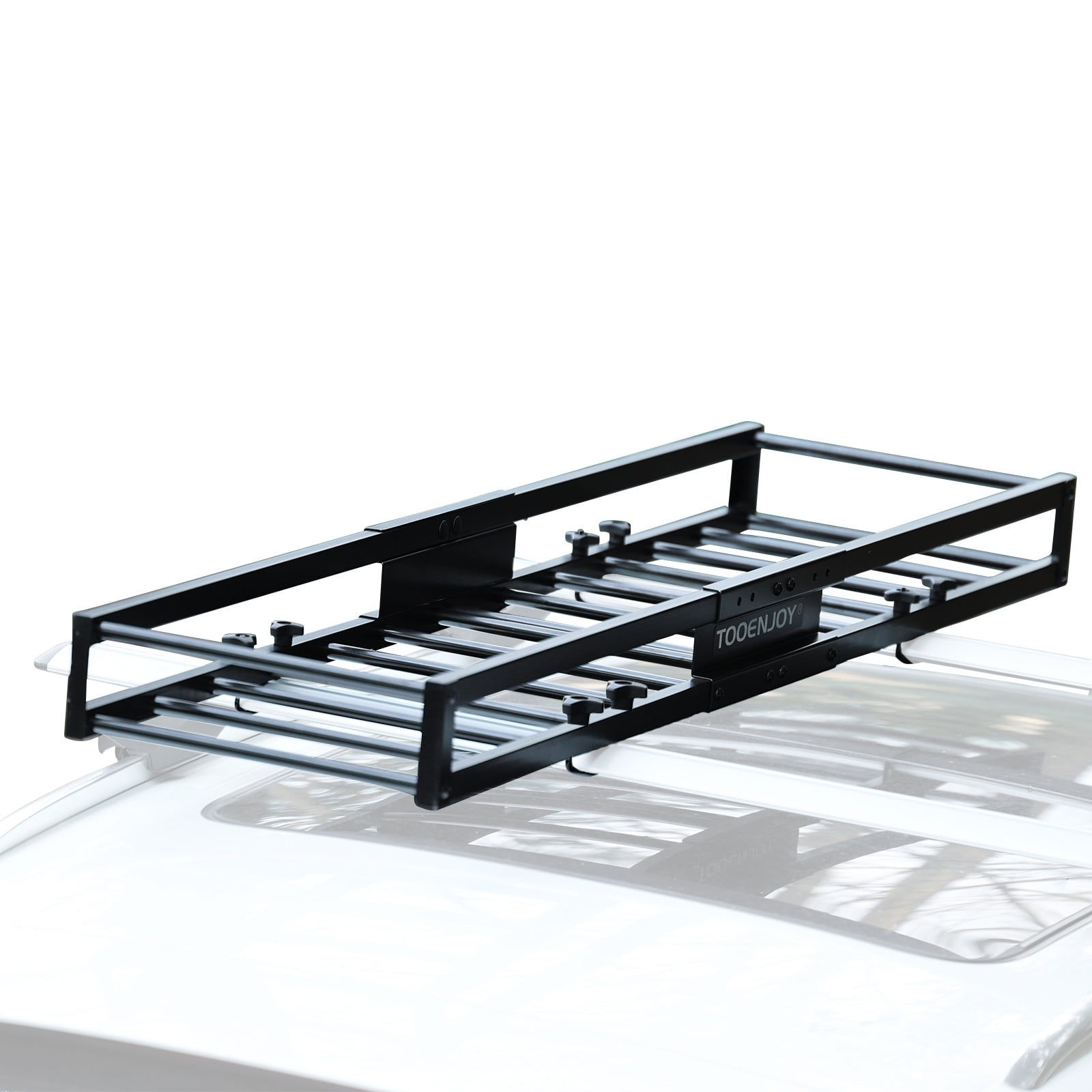 TOOENJOY Skinny Roof Cargo Carrier Basket, 59"x15.7"x4.9", Universal ...