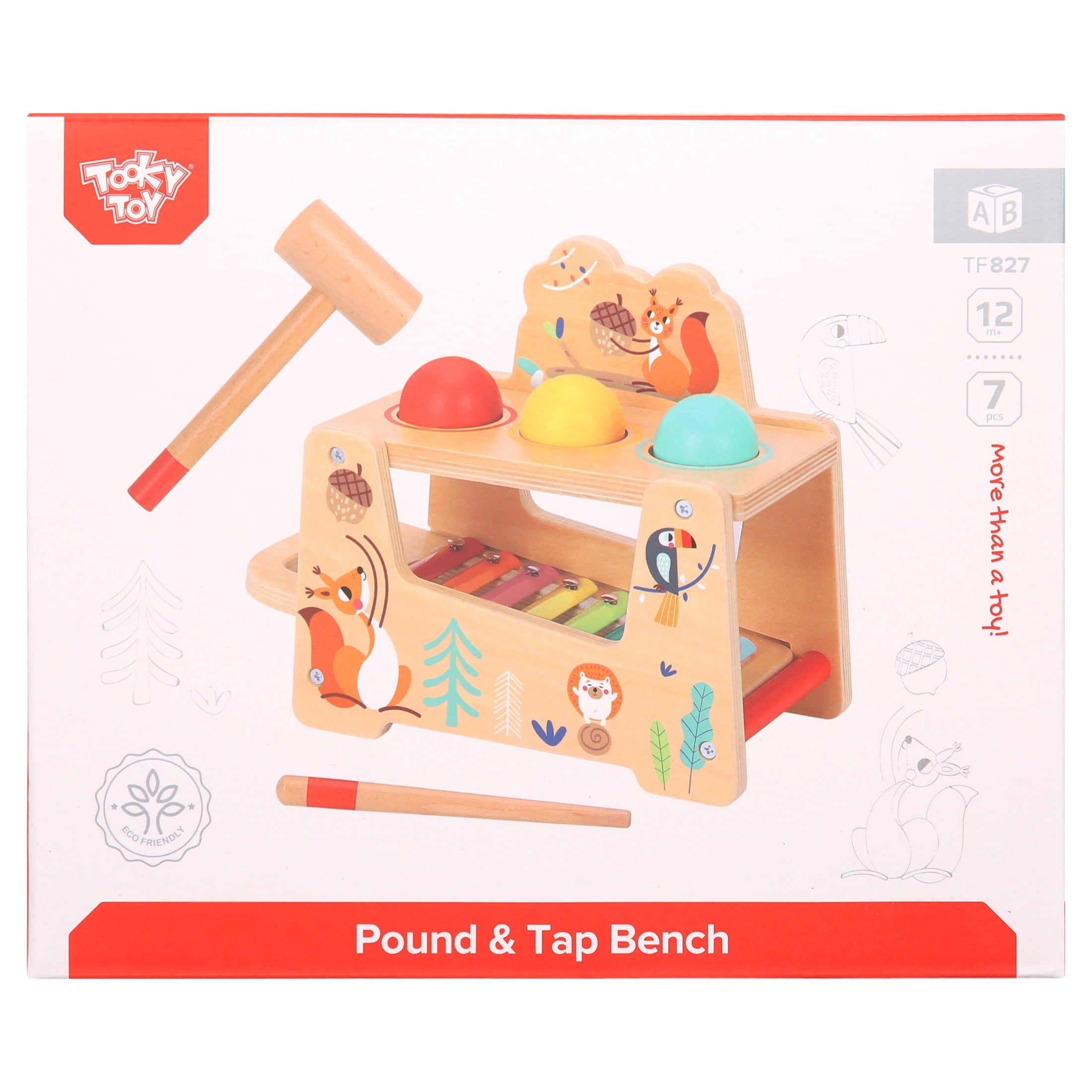 Tookyland Wooden Educational Musical Toys for Montessori - Walmart ...