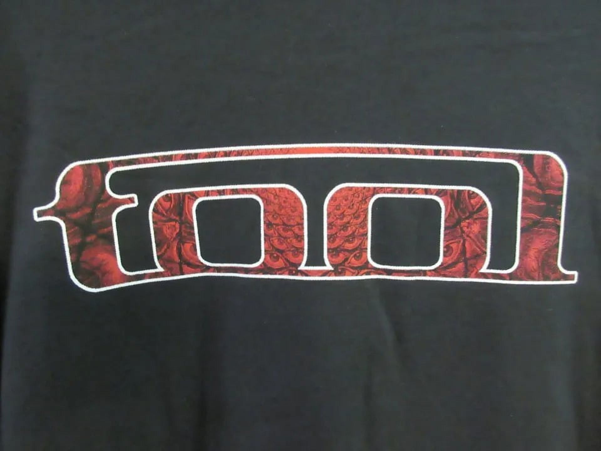TOOL OFFICIAL MERCH RED PATTERN 2023 BAND CONCERT MUSIC T-SHIRT EXTRA ...