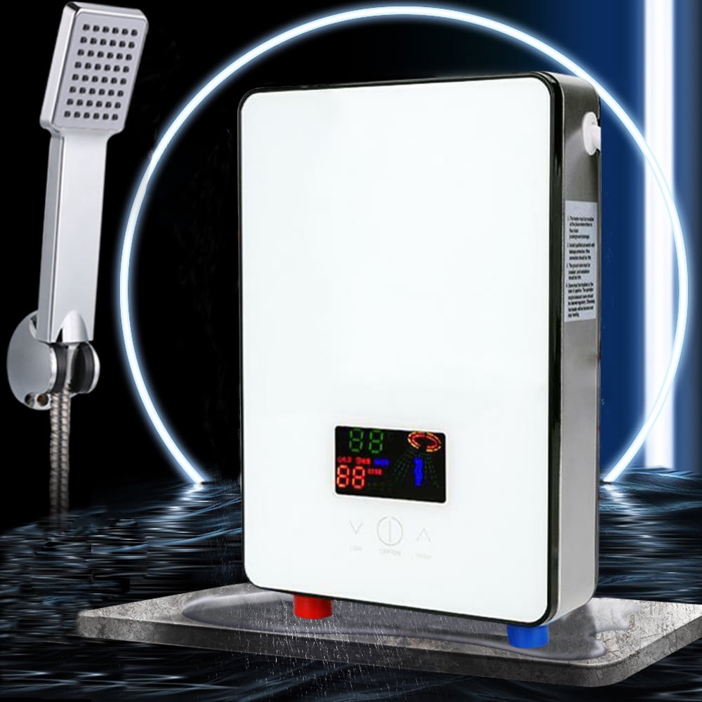 TOOL1SHOoo 110V Electric Tankless Instant Water Heater with Shower Head ...
