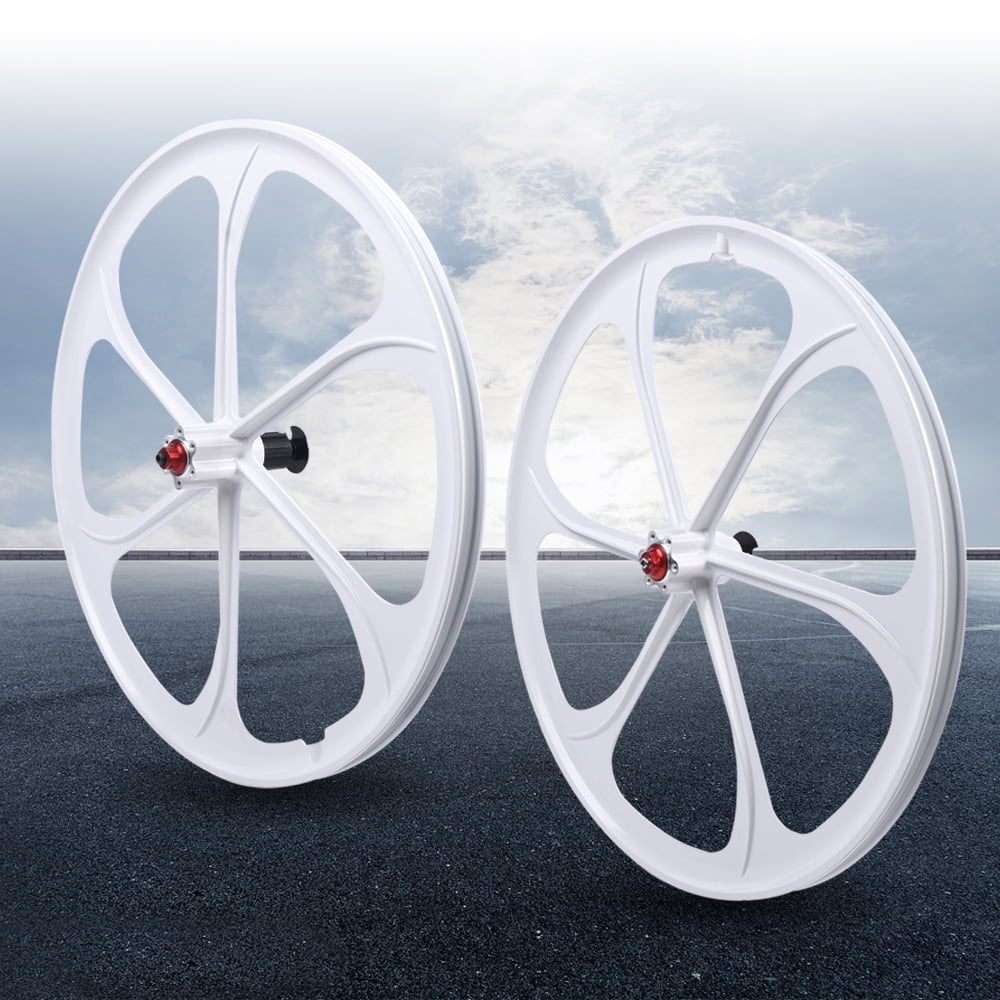 TOOL1SHOoo 2Wheel Rims Wheelset Kit Tire Fixed Gear Wheels Rims Set ...