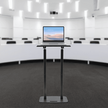 OFM Mesa Series Model 66100 Height Adjustable Mobile Podium, Maple ...