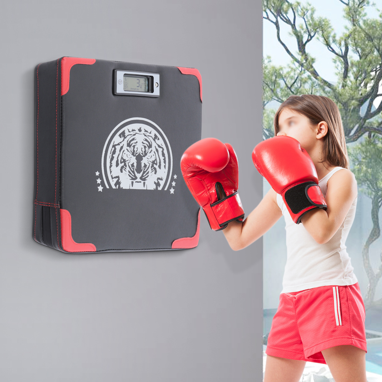 TOOL1SHOoo Boxing Equipment, Boxing Strength Tester, Wall-Mounted ...