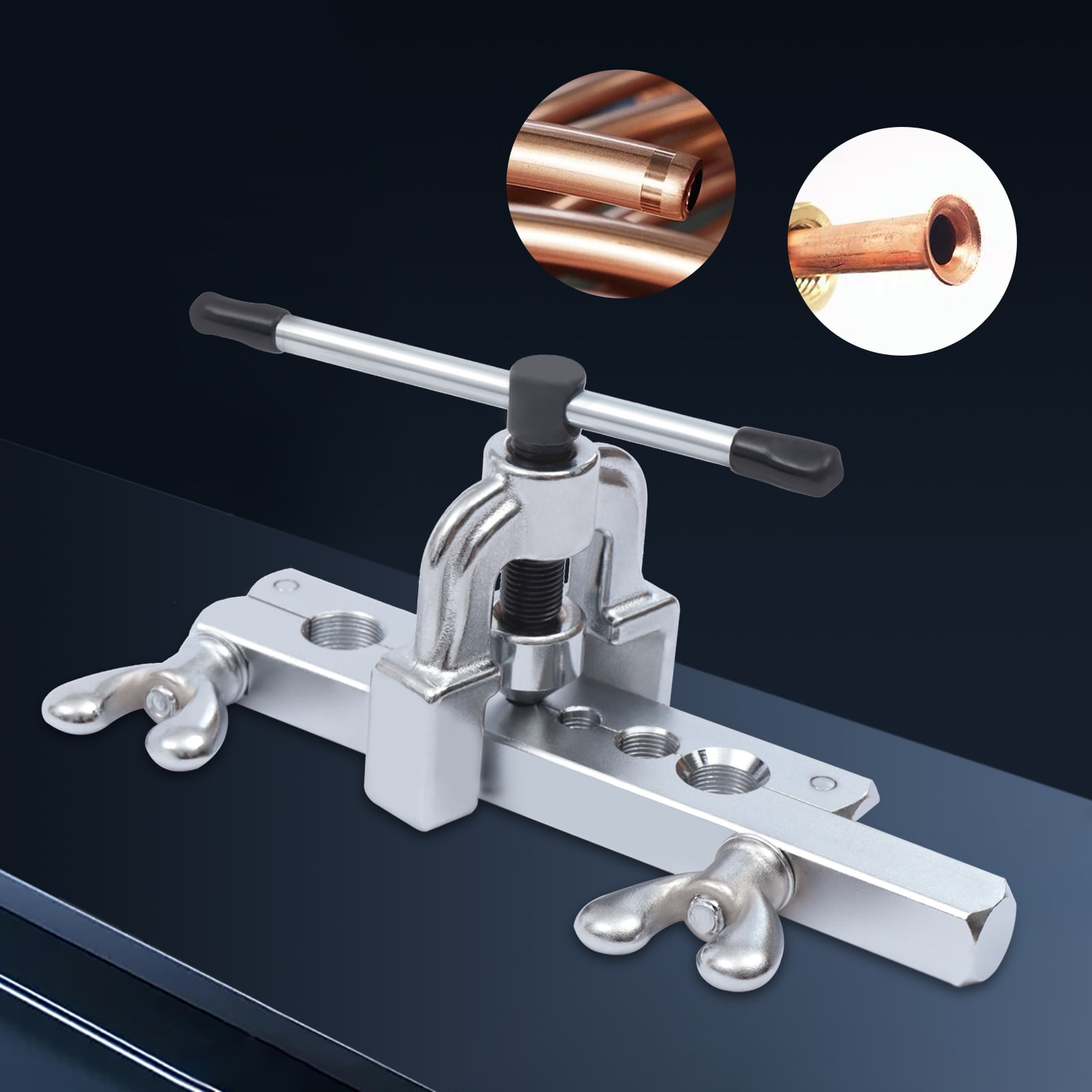 TOOL1SHOoo CT-195 Brake Pipe Flaring Tool Kit for Copper, Aluminum ...