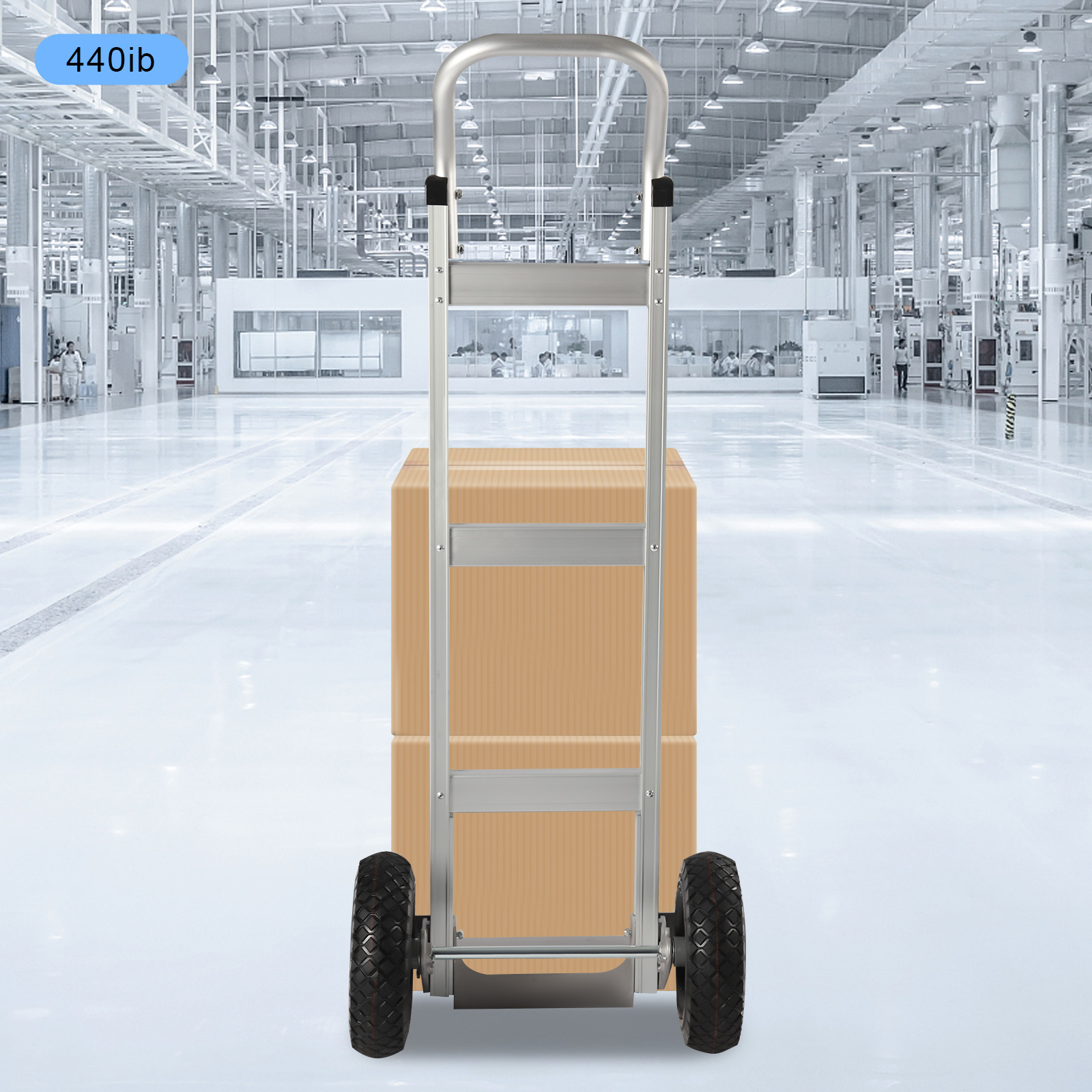 TOOL1SHOoo Hand Truck Trolley Aluminium Portable Folding Luggage Cart ...