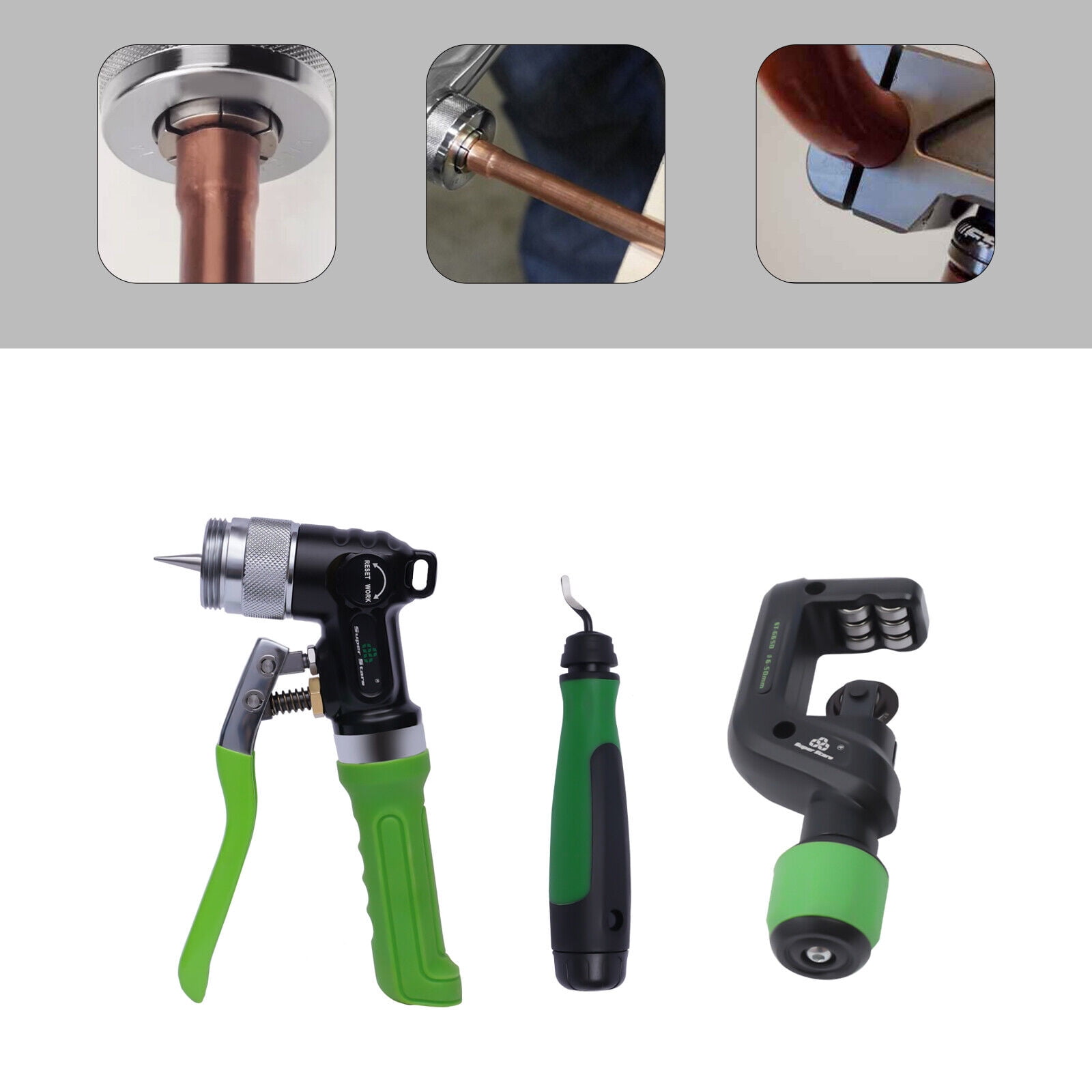 TOOL1SHOoo Hydraulic Pipe Expander Tool Kit Pipe Cutter Deburring Tool ...