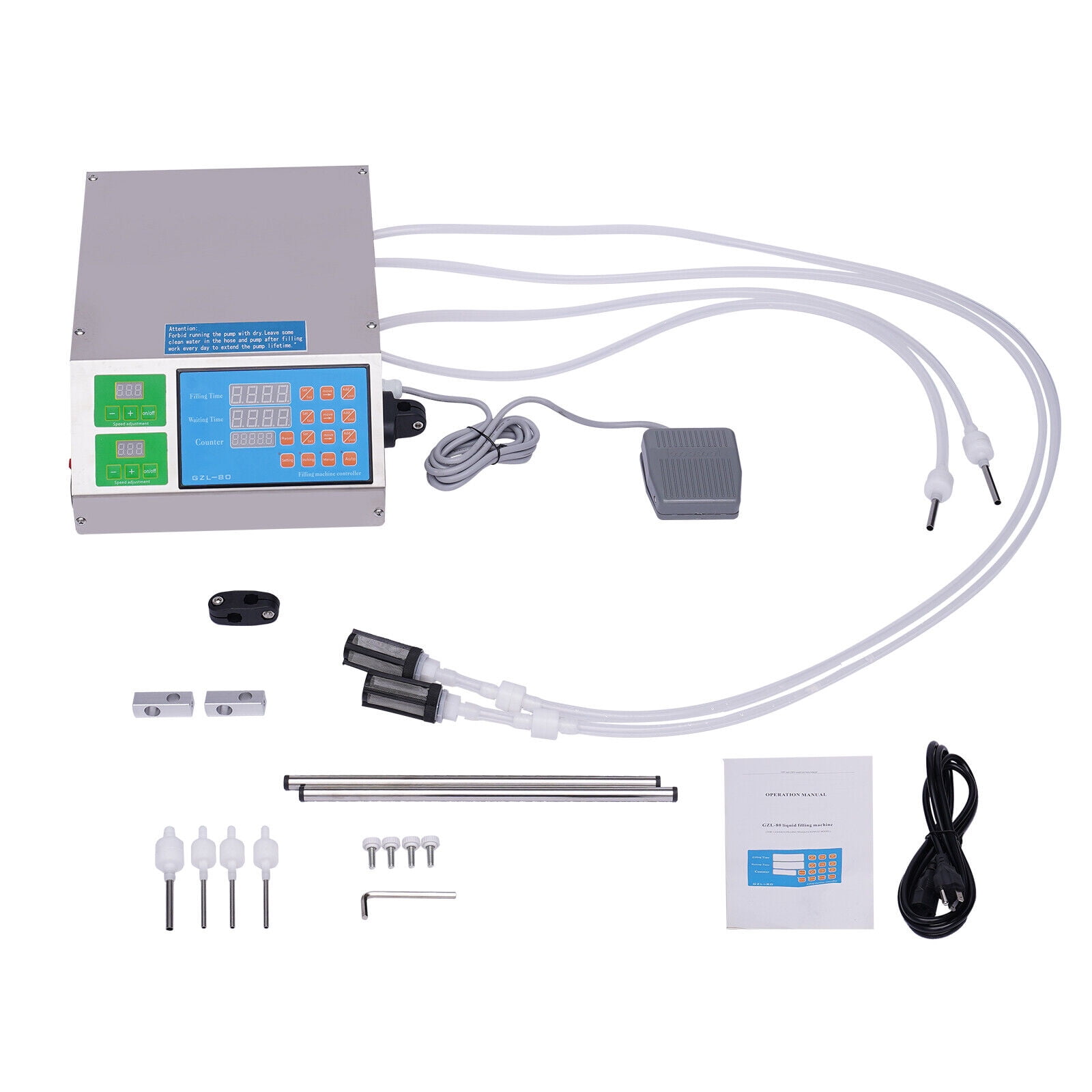 TOOL1SHOoo Liquid Filling Machine Automatic Bottle Filler Machine 1-135 ...
