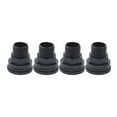 TOOL1SHOoo PVC Bulkhead Fitting Double Threaded Bulkhead Water Tank Connector Black,3/4 Inch ...