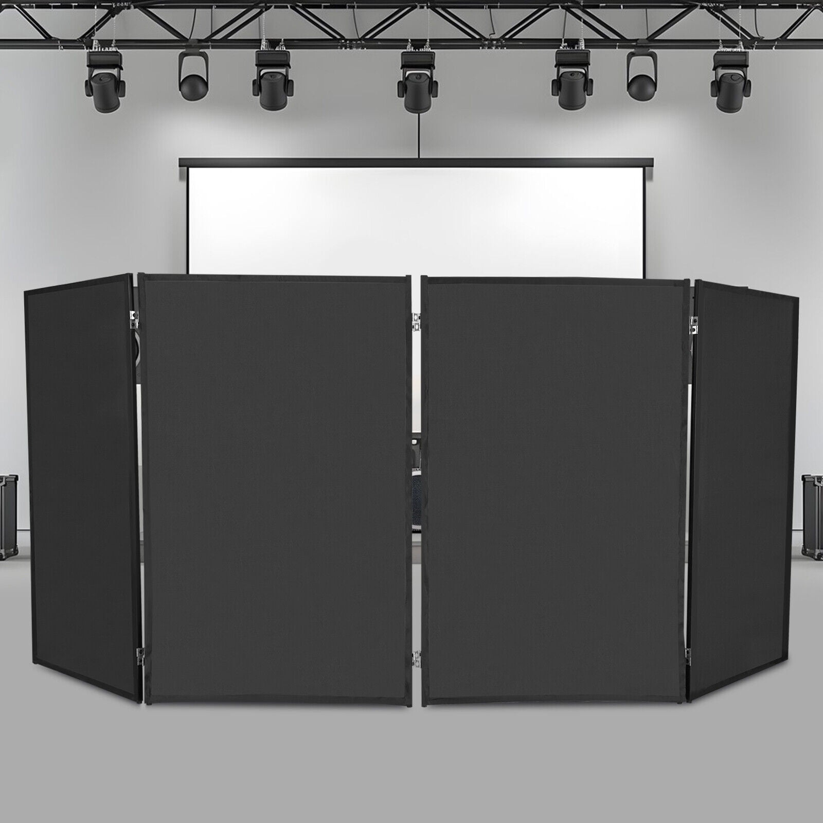 TOOL1SHOoo Portable DJ Facade Folding Event Booth Panels Cover Screen ...