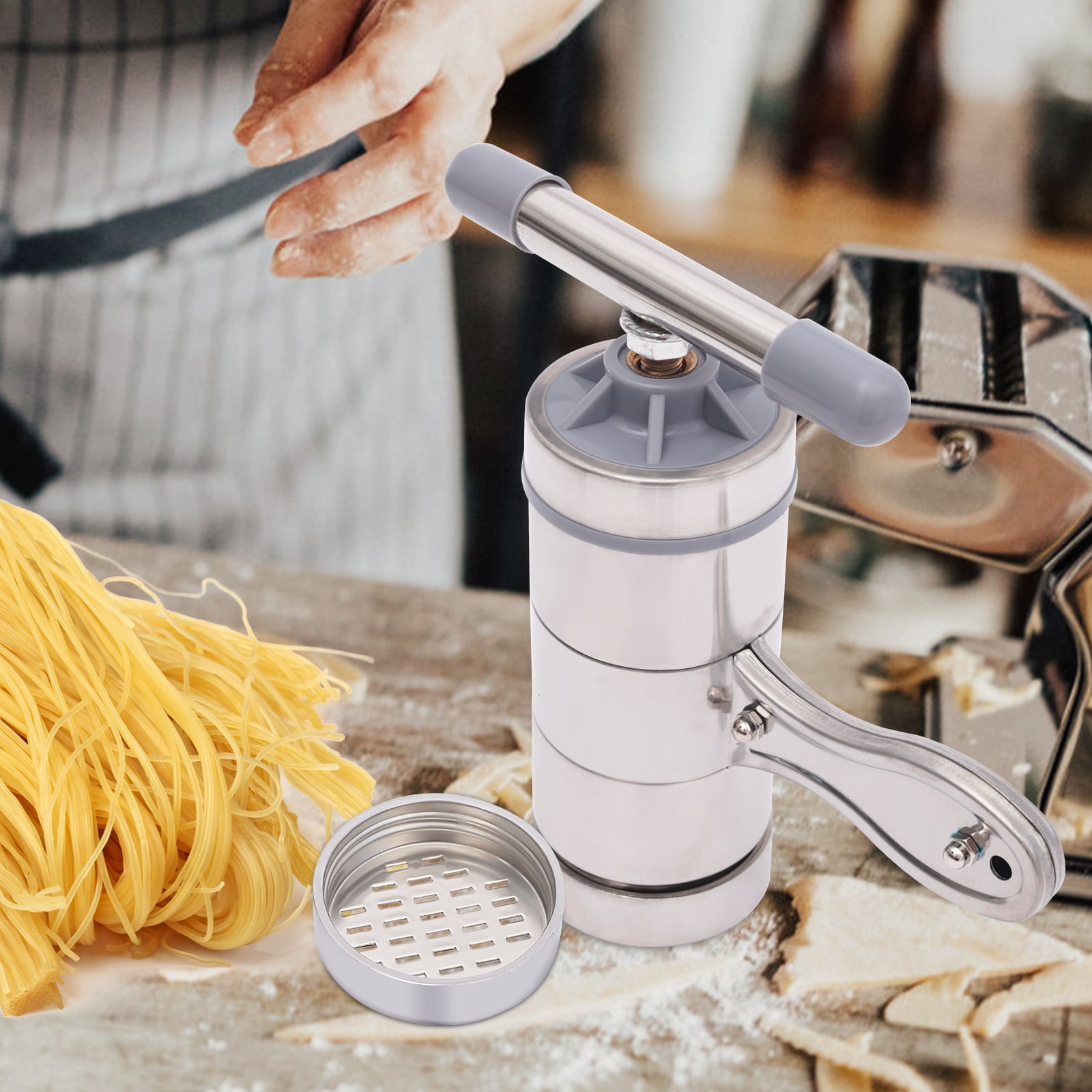 TOOL1SHOoo Stainless Steel Manual Noodles Press Hand Crank - Walmart.com