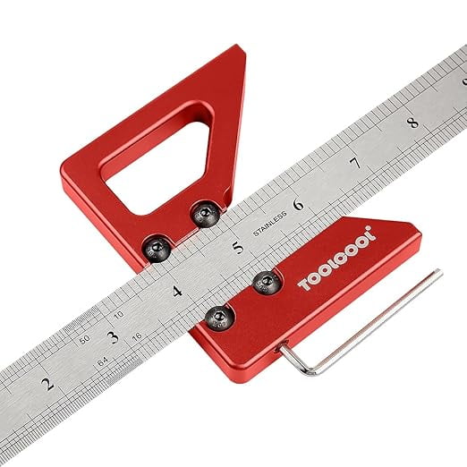 TOOLCOOL Circle Center Finder Tool Woodworking Centering Tool 45 Degree ...