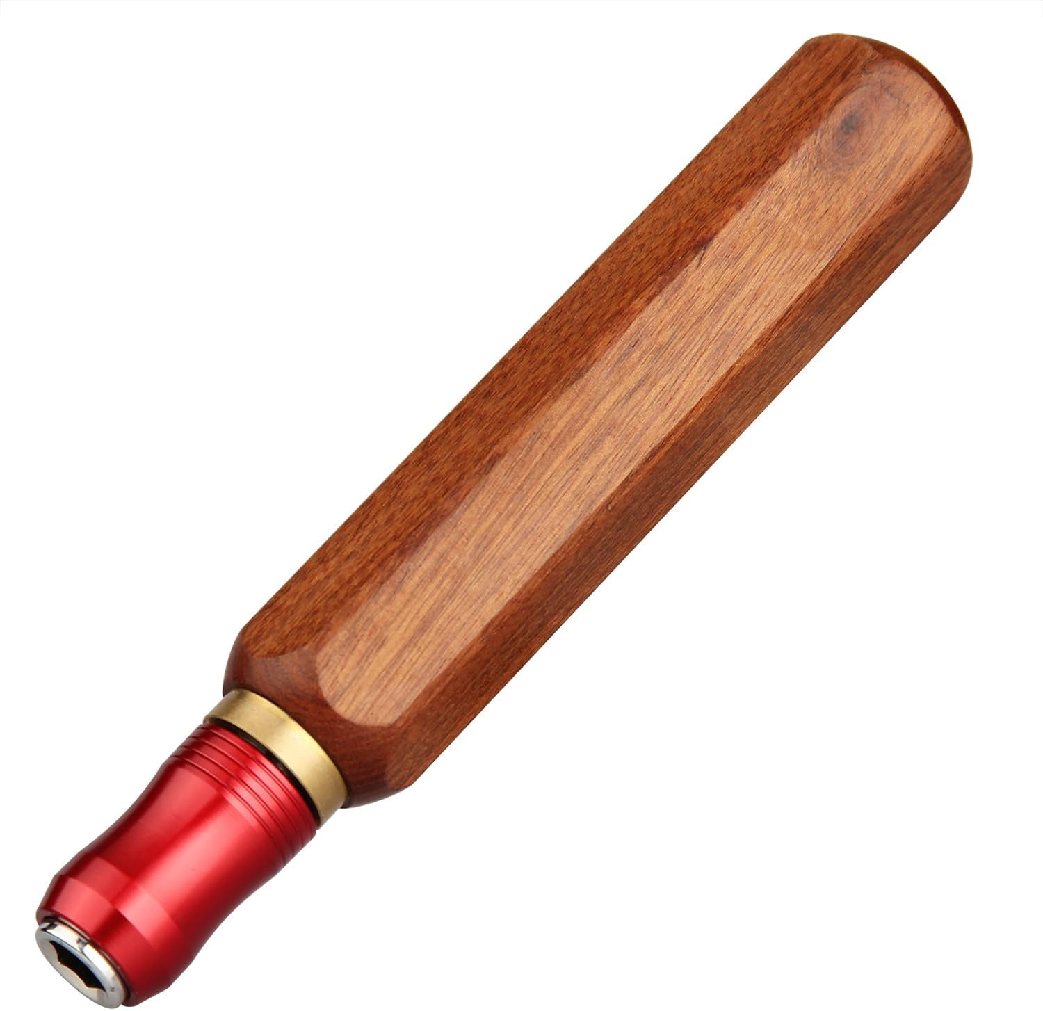 TOOLCOOL Wooden Quick Change Screwdriver Handle Magnetic 1/4 Bit Driver ...