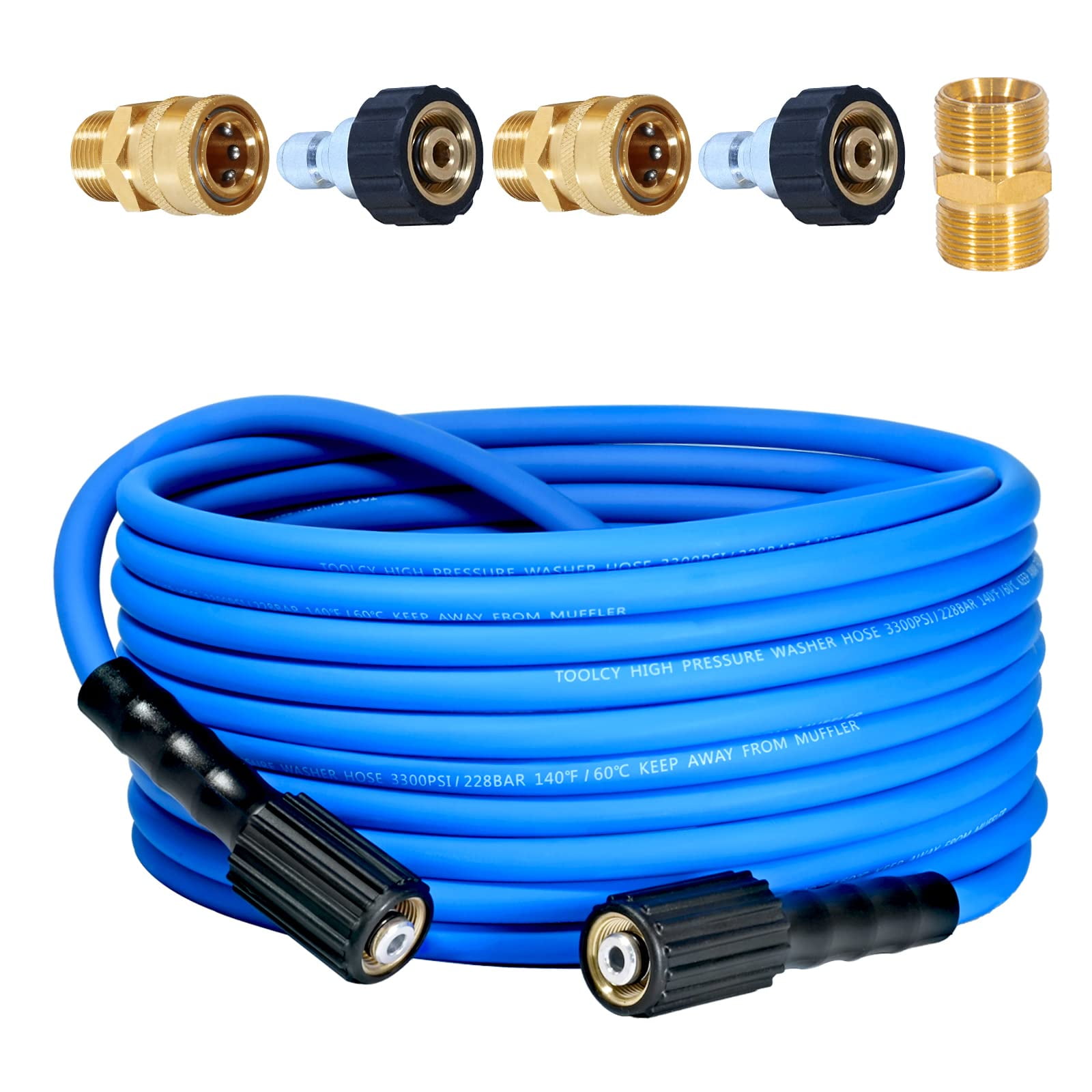 Black Max 3800 Psi 35 Foot Hose Flexible and Kink free Weather Resistant Walmart