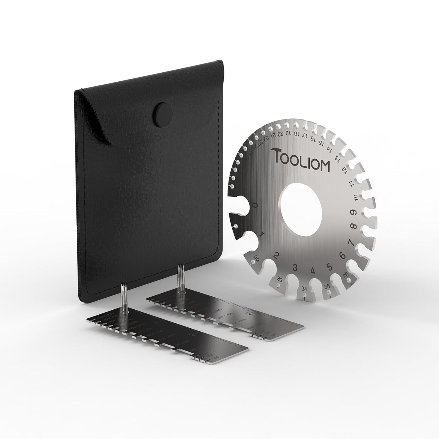 TOOLIOM Welding Gauge Set, Stainless Steel, 2-Piece - Walmart.com