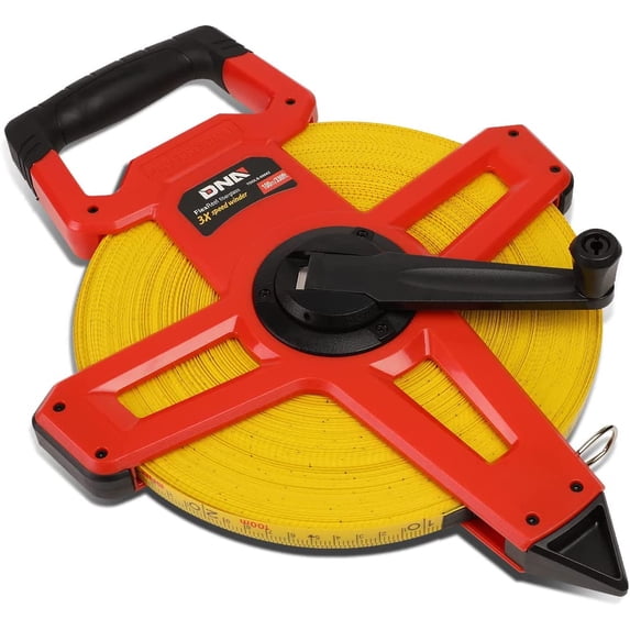 TOOLS-00042 Contractor-Grade Open Reel Fiberglass Measuring Tape ...