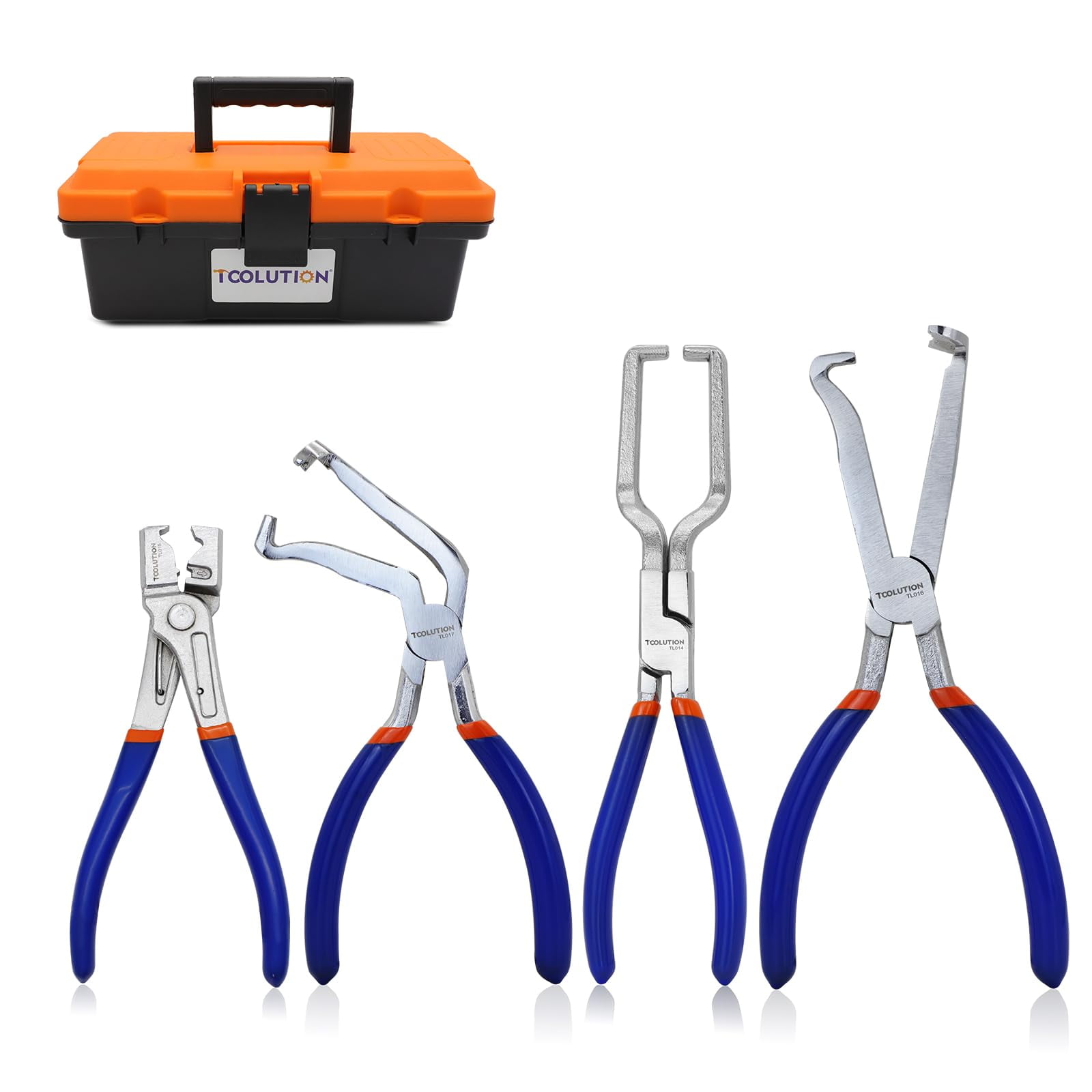 TOOLUTION Electrical Disconnect Pliers Kit 4 Piece Set - Auto ...