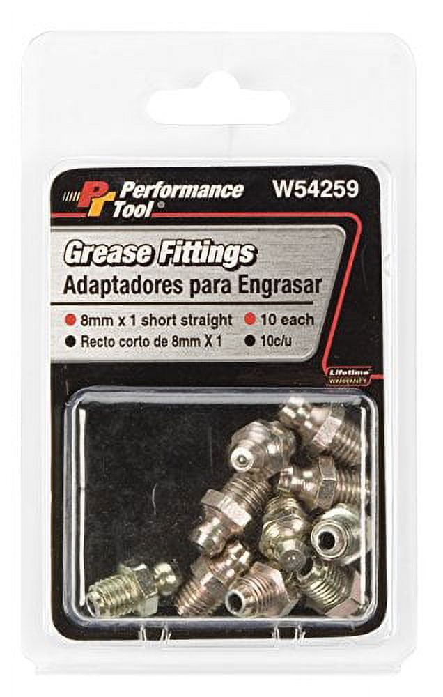 Performance Tool Grease Fitting 10Pk - Walmart Business Supplies